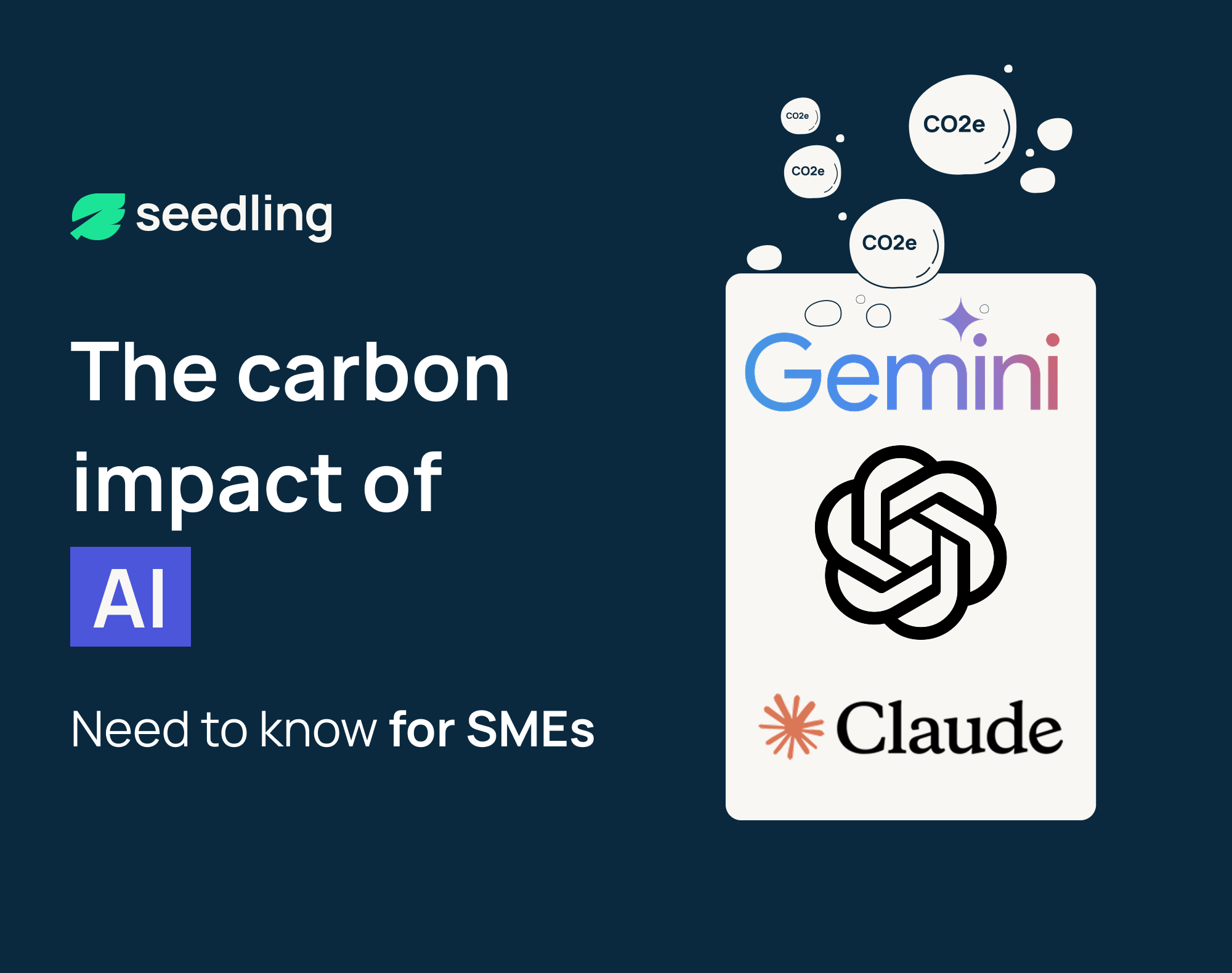 The Carbon Footprint of AI | Seedling